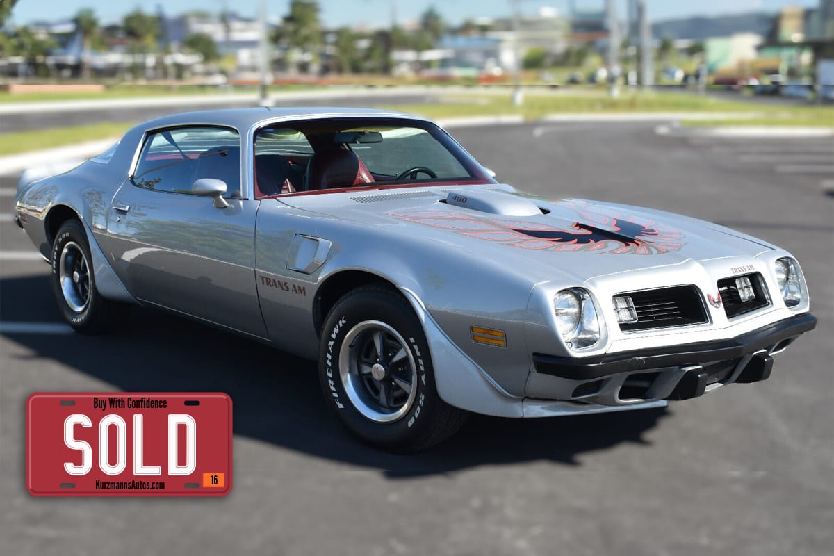 1975 Trans Am Firebird Restored 400 - Kurzmann's Auto Brokerage