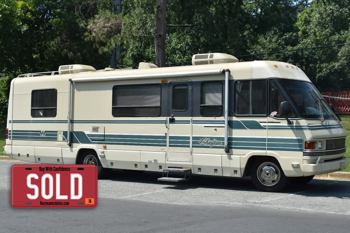 1991 Winnebago Chieftain 32RQ Class A Motorhome 454 Chevrolet Pwr Gas ...