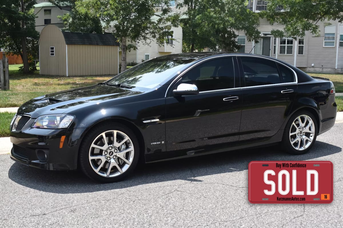 2009 Pontiac G8 GXP 6.2L LS3 Excellent Condition - Kurzmann's Auto ...