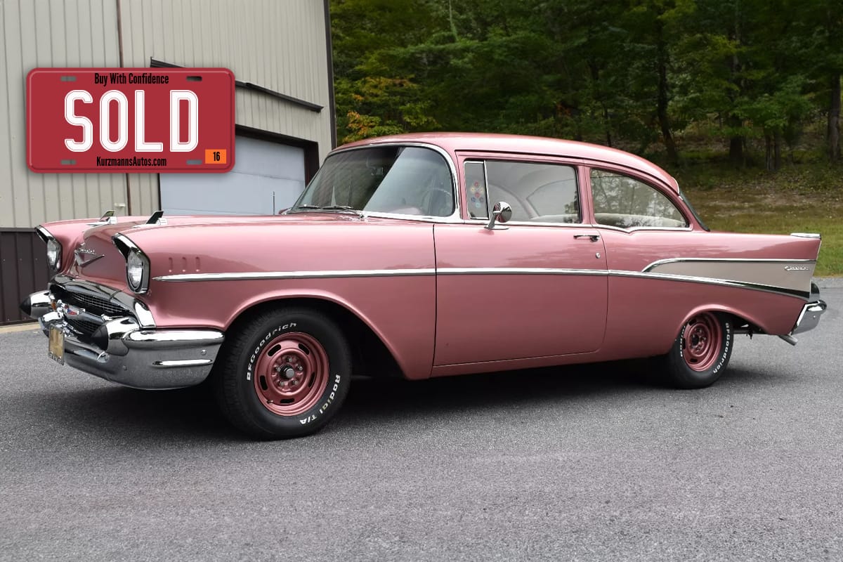 1957 Chevrolet Bel Air/150/210 Frame Off Build 283 V8 Turbo 350 ...
