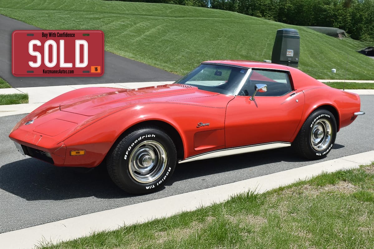 1973 Chevrolet Corvette C3 350 V8 T-Tops Turbo 350 Auto - Kurzmann's ...