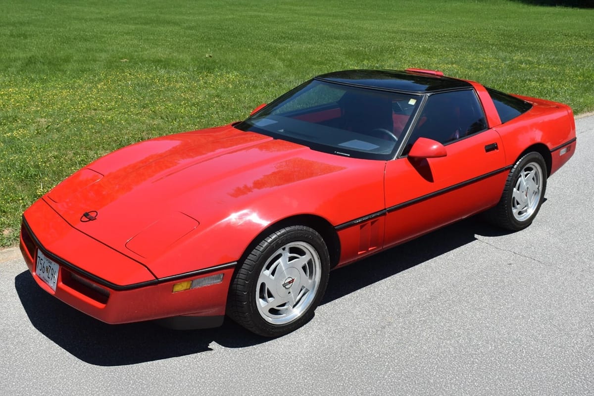 1989 Chevrolet Corvette C4 Flame Red 5.7 L Automatic - Kurzmann's Auto ...