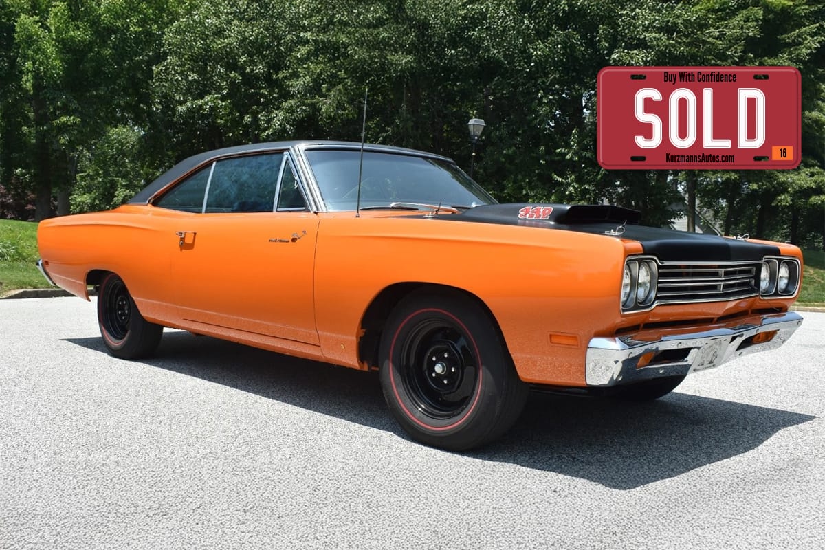 1969 Plymouth Road Runner A12 440 Six Barrel Dana 60 - Kurzmann's Auto ...
