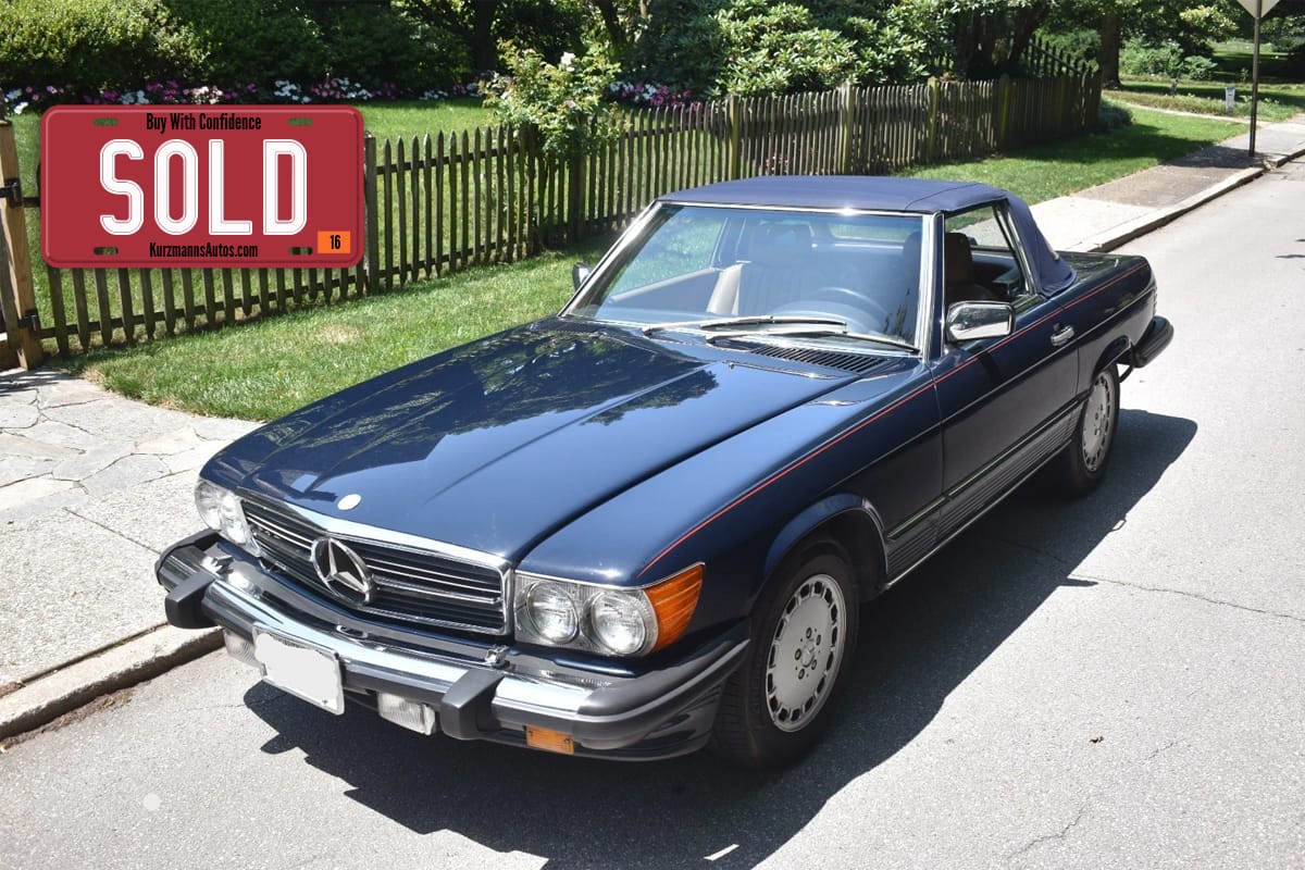1987 Mercedes-Benz SL-Class 560 SL Convertible Roadster Hardtop R107 ...
