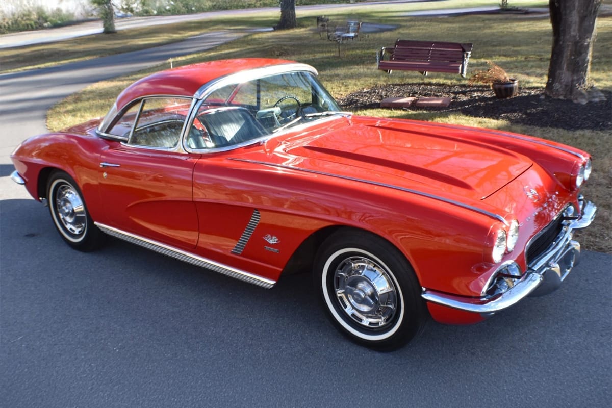 1962 Chevrolet Corvette 327 360 hp Factory Fuel Injection Numbers ...